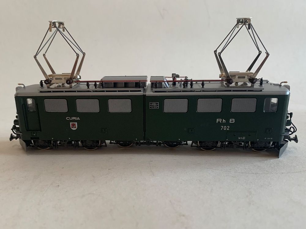 Bemo H0m: RhB Ge 6/6 702 CURIA, analog, 5-Pol-Motor (Gebraucht) in ...