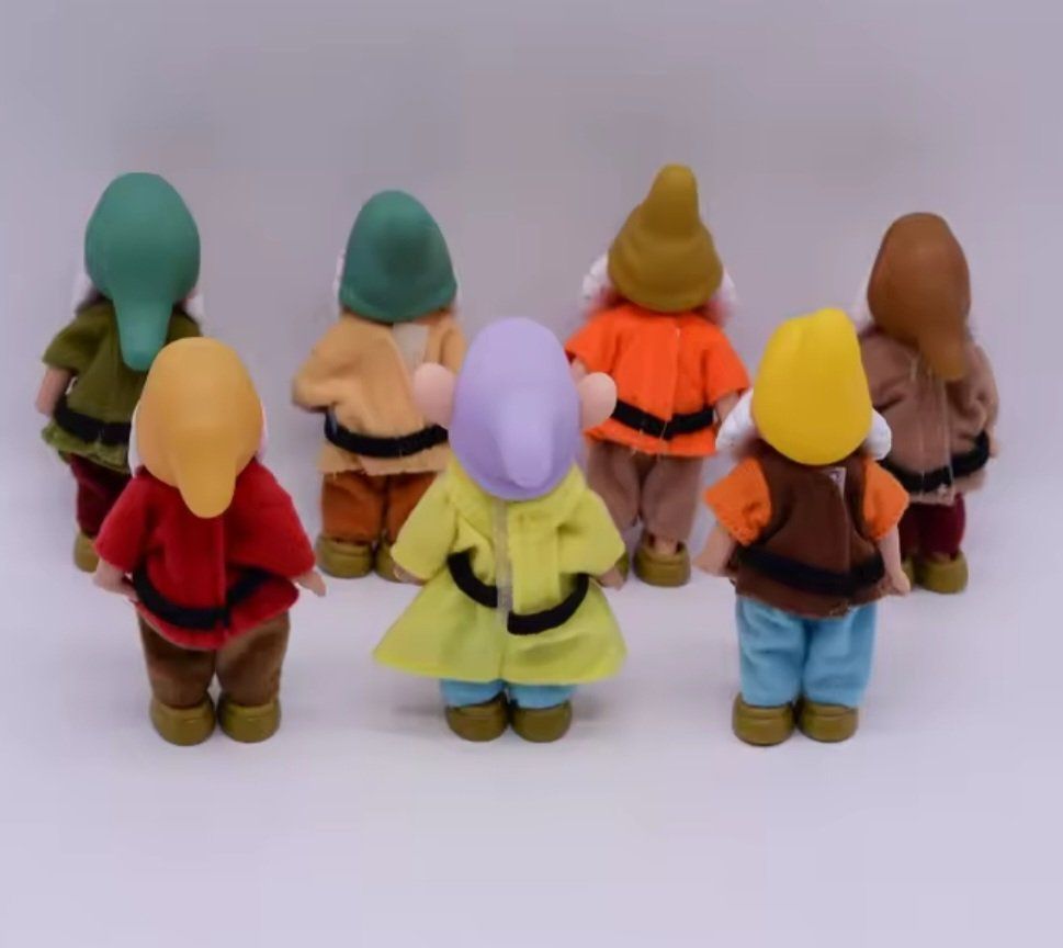 7x Figurines des sept nains, PVC de 15cm, jouets disney (Neuf avec ...