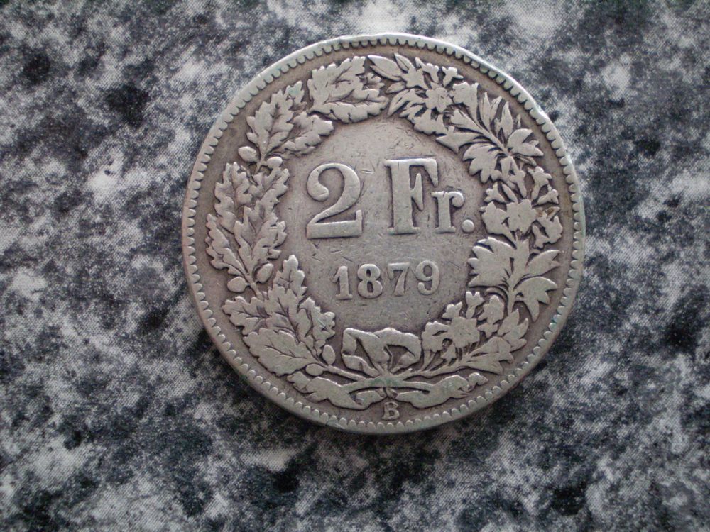 2 Fr.1879 !!! Rar !!! ab 1.- !!! (Gebraucht) in Dierikon für CHF 8 – mit Lieferung auf Ricardo ...
