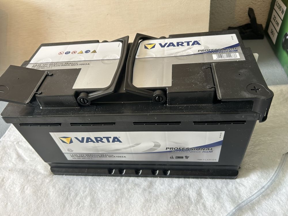 VARTA LA95 AGM Batterie neuwertig (Gebraucht) in Bözen für CHF 93 – nur ...