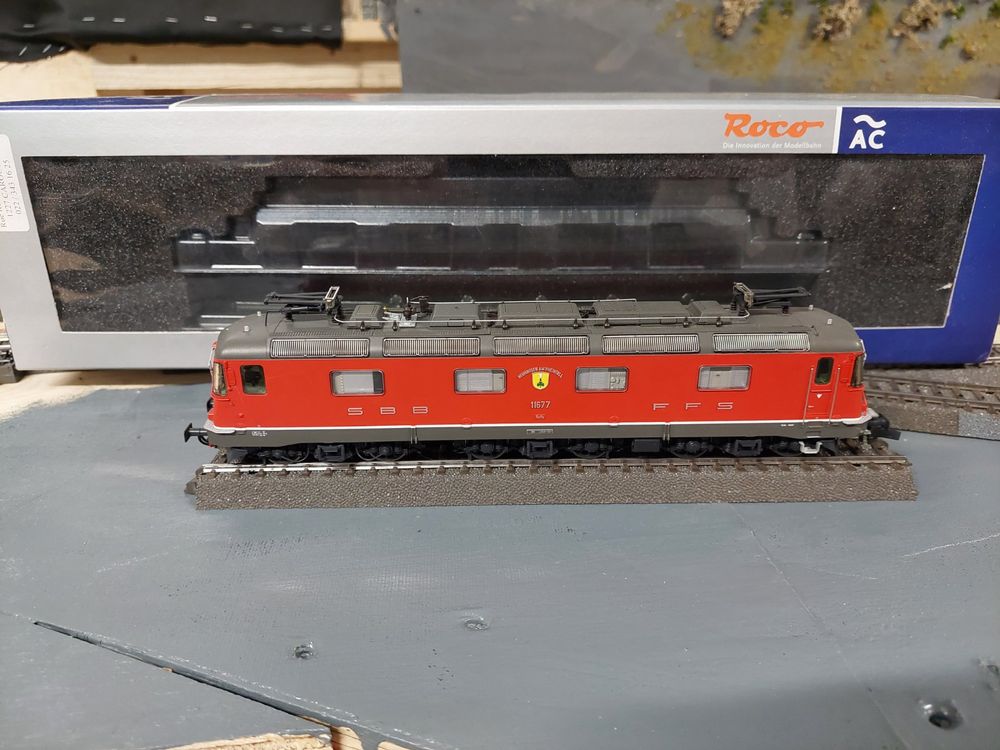 Roco 78599 Re 6/6 11677 h0 AC (Gebraucht) in Broc für CHF 226 – mit ...