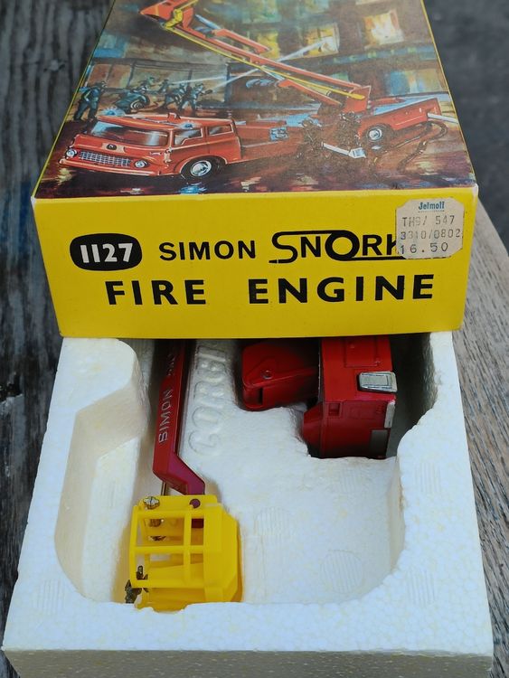 Corgi Toys Major Simon Snorkel Fire Engine No. 1127 (Gebraucht) in ...