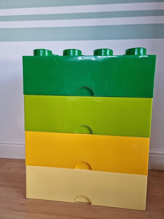 Dunkelgrüne XXL LEGO Box | Kaufen auf Ricardo