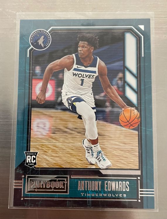 NBA Anthony Edwards Playbook Rookie Card (Neu (gemäss Beschreibung)) in ...