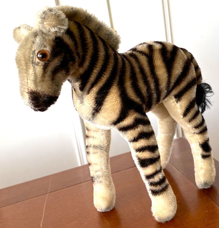 Rarität antikes Original Steiff ZEBRA aus Sammlung 1950 Neuw | Kaufen ...