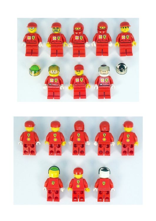 LEGO® 8144 Racers - Ferrari F1 Team: Raikkonen / Massa (Neu (gemäss ...