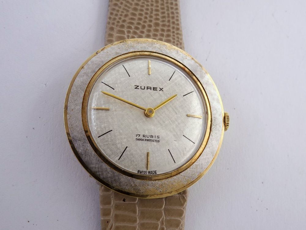 ZUREX 1950ER HANDAUFZUG SAMMLERUHR | Kaufen auf Ricardo
