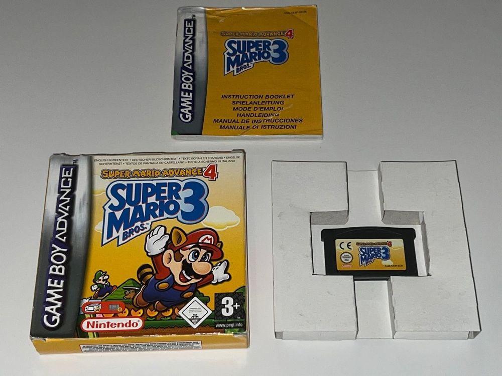 GBA Spiel - Super Mario Advance 4: Super Mario Bros. 3 (OVP) | Kaufen ...