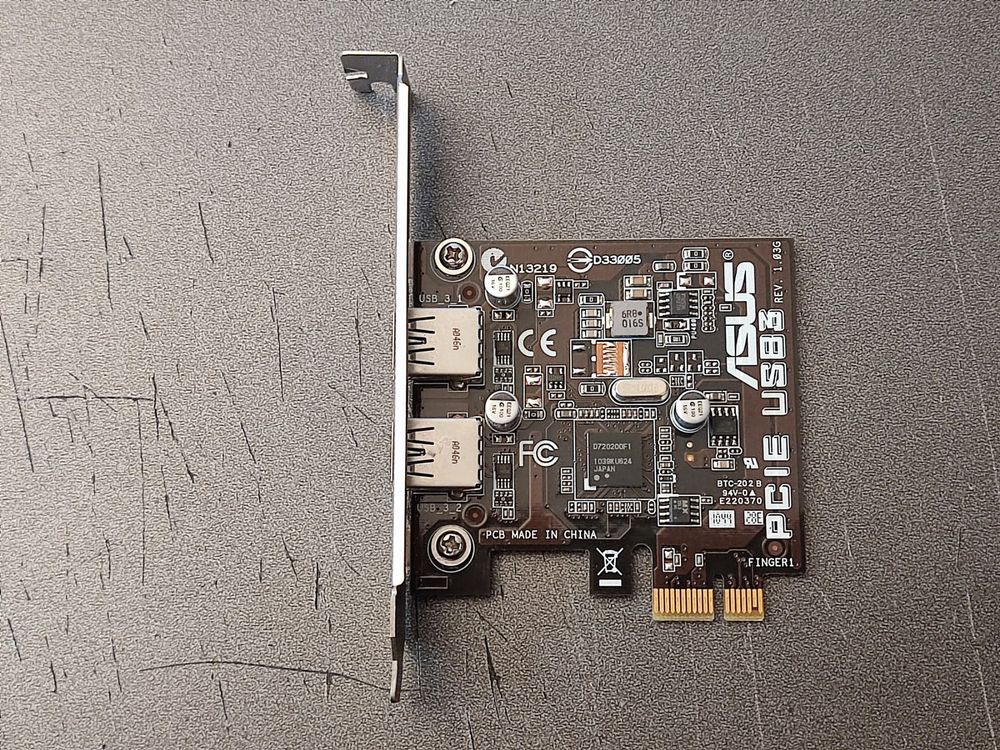 asus pcie usb 3.0 Rev. 1.03 card / Karte (Gebraucht) in Thundorf für ...