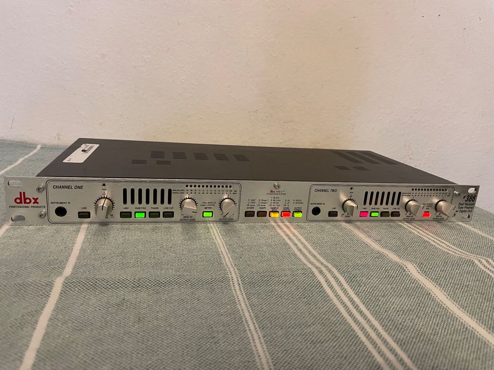 DBX 386 Röhren Vorverstärker Dual Vacuum Tube Preamp (Gebraucht) in ...