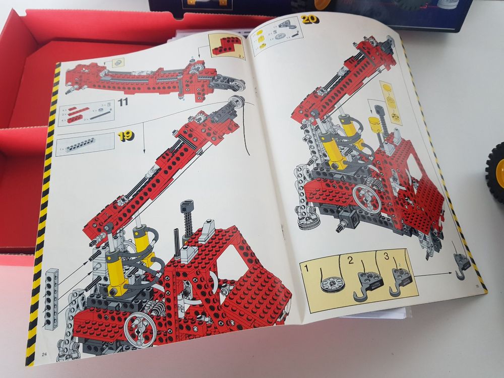 Lego 8854 Technic Power Crane Baukran Komplett - Top | Kaufen auf Ricardo