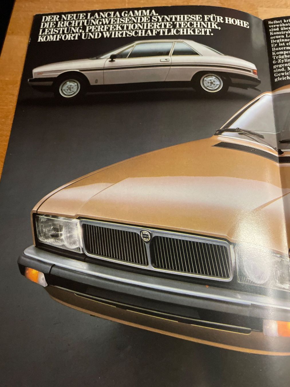 Prospekt Lancia Gamma Coupe Limousine (Neu (gemäss Beschreibung)) in ...