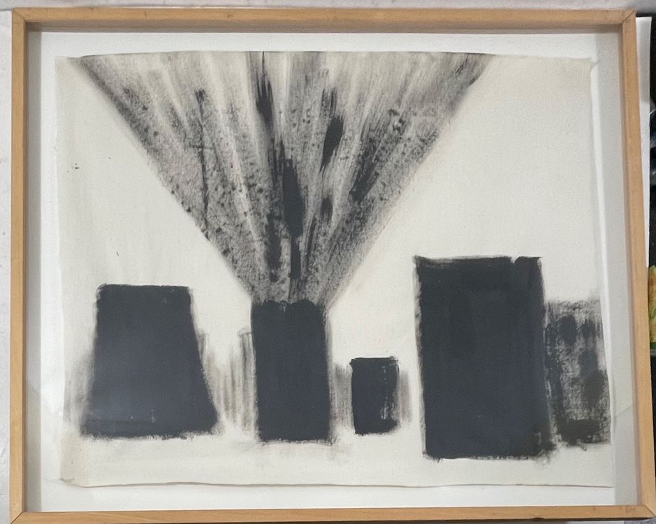 Interessante grosse Mischtechnik (Gebraucht) in Root für CHF 64 – mit Lieferung auf Ricardo kaufen