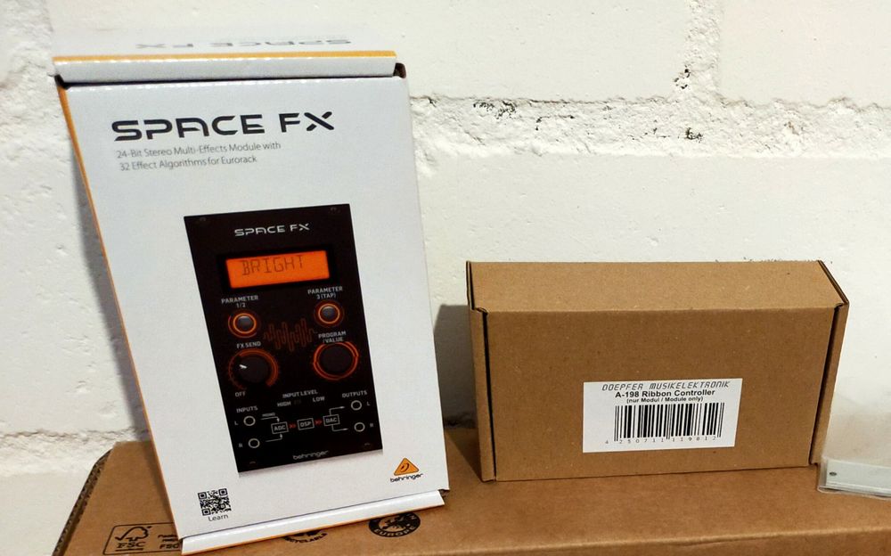 Doepfer A-198-1 Ribbon - NiftyCase - Space FX Bundle (Neu (gemäss Beschreibung)) in Wohlen b ...