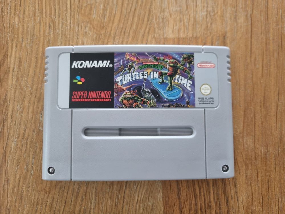 Turtles in time SNES - PAL (D'occasion) à Evionnaz pour CHF 70 – avec ...