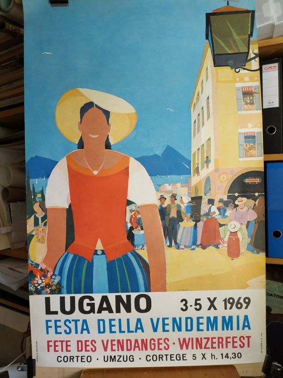 TICINO - Lugano - "Festa della vendemmia" - 1969 (Neu (gemäss Beschreibung)) in Sorengo für CHF ...