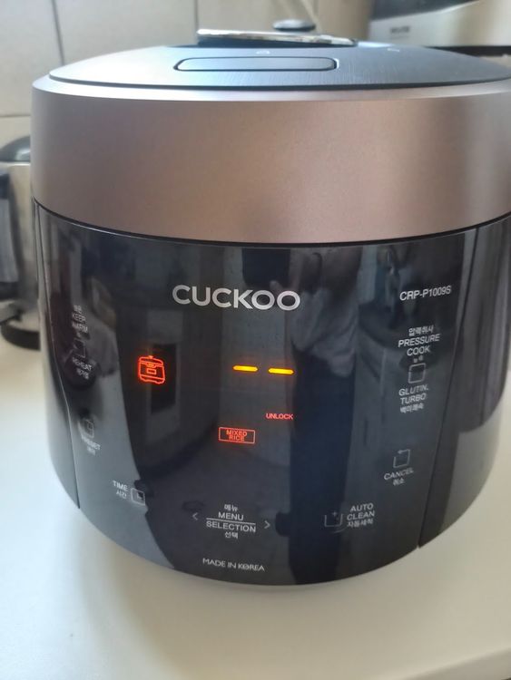 Cuckoo CRP-P1009S abimé mais fonctionnel (Gebraucht) in Bernex für CHF ...