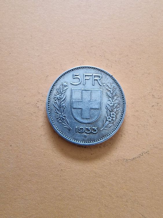 5 franken 1933 schweiz | Kaufen auf Ricardo