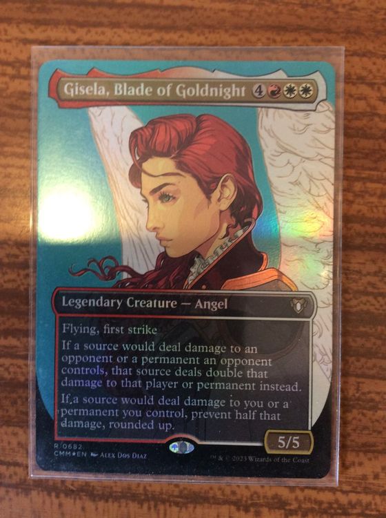 MTG - FOIL Gisela, Blade of Goldnight (Borderless) x1 | Kaufen auf Ricardo