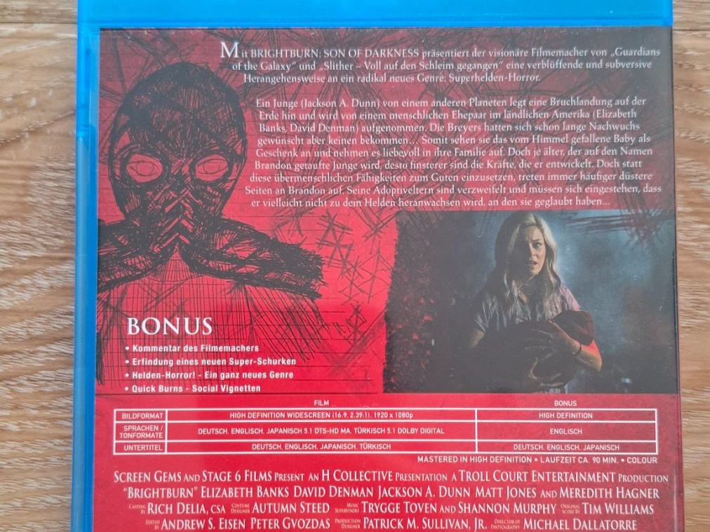 Blu-Ray-Disc: Brightburn: Son of Darkness - Horror/Sci-Fi (Gebraucht ...