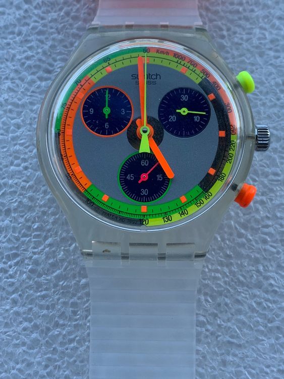 SWATCH*CHRONO*JELLY STAG* SCK104*NEU*1993*WIE IM KATALOG | Kaufen auf ...
