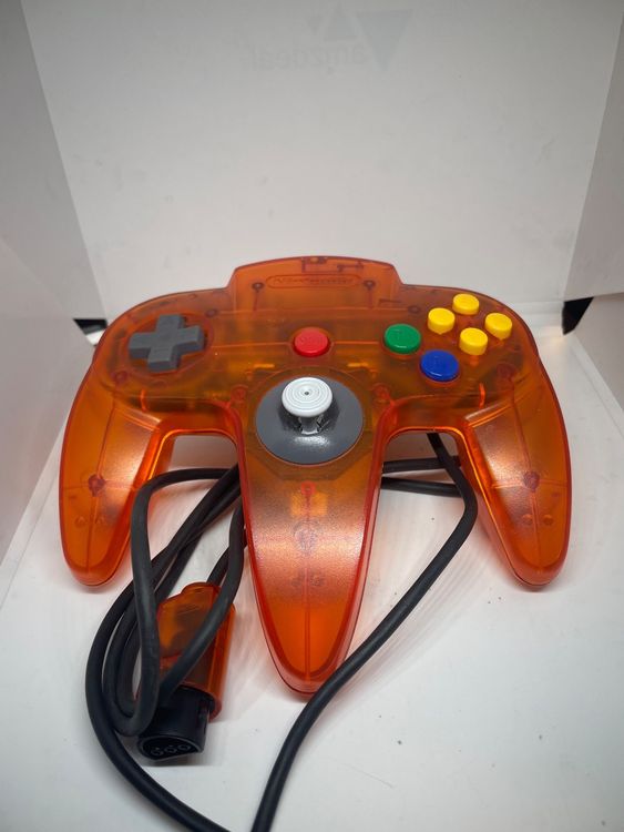 Original N64 Controller in Clear-Orange (Gebraucht) in Dietlikon für ...