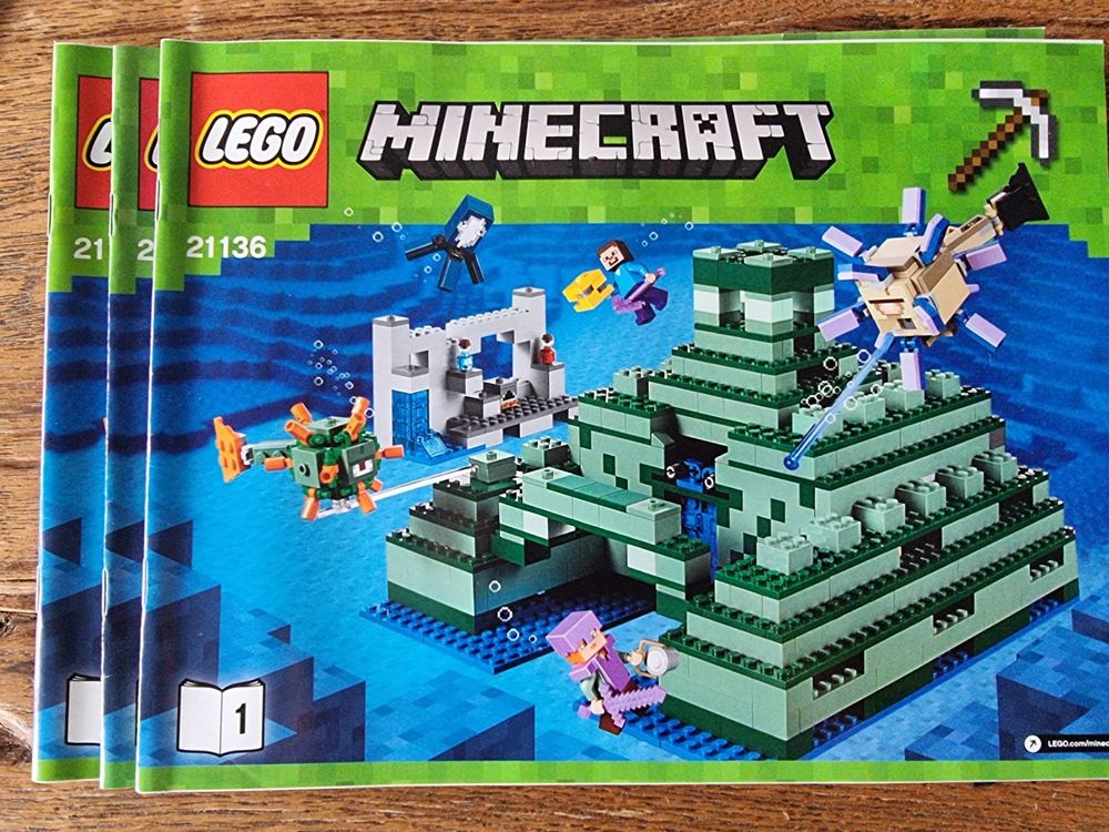 Lego Minecraft Anleitung 21136 | Kaufen auf Ricardo