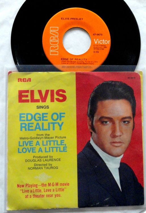 Si Elvis Presley Edge Of Reality Rca Us 1968 Kaufen Auf Ricardo