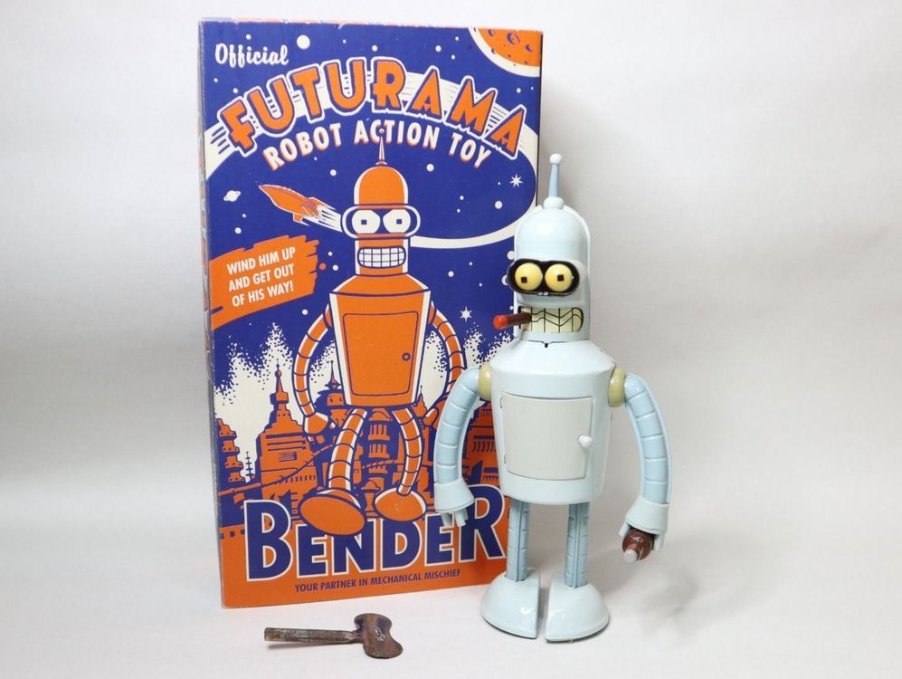 00 Futurama Roboter Bender Robot zum aufziehen (Gebraucht) in für CHF ...