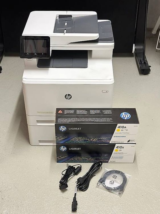 HP-Laserdrucker "HP Color Laserjet Pro MFP m477fdn" (Gebraucht) in Biberist für CHF 50 – nur ...