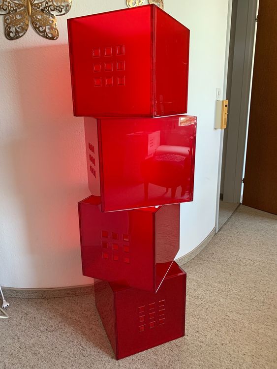 Lekman Boxen Rot Ikea 4Stk (Gebraucht) in Dübendorf für CHF 20 – nur Abholung auf Ricardo kaufen