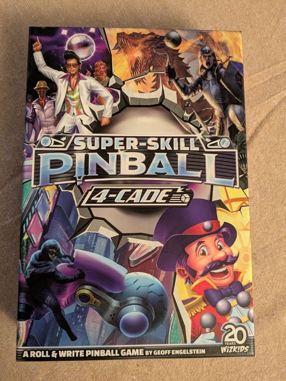 Super-Skill Pinball: 4-Cade (boardgame, EN) (Neu (gemäss Beschreibung ...