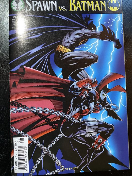 Spawn vs. Batman Comic - Selten! 1 Probenand / Infinity (Gebraucht) in ...