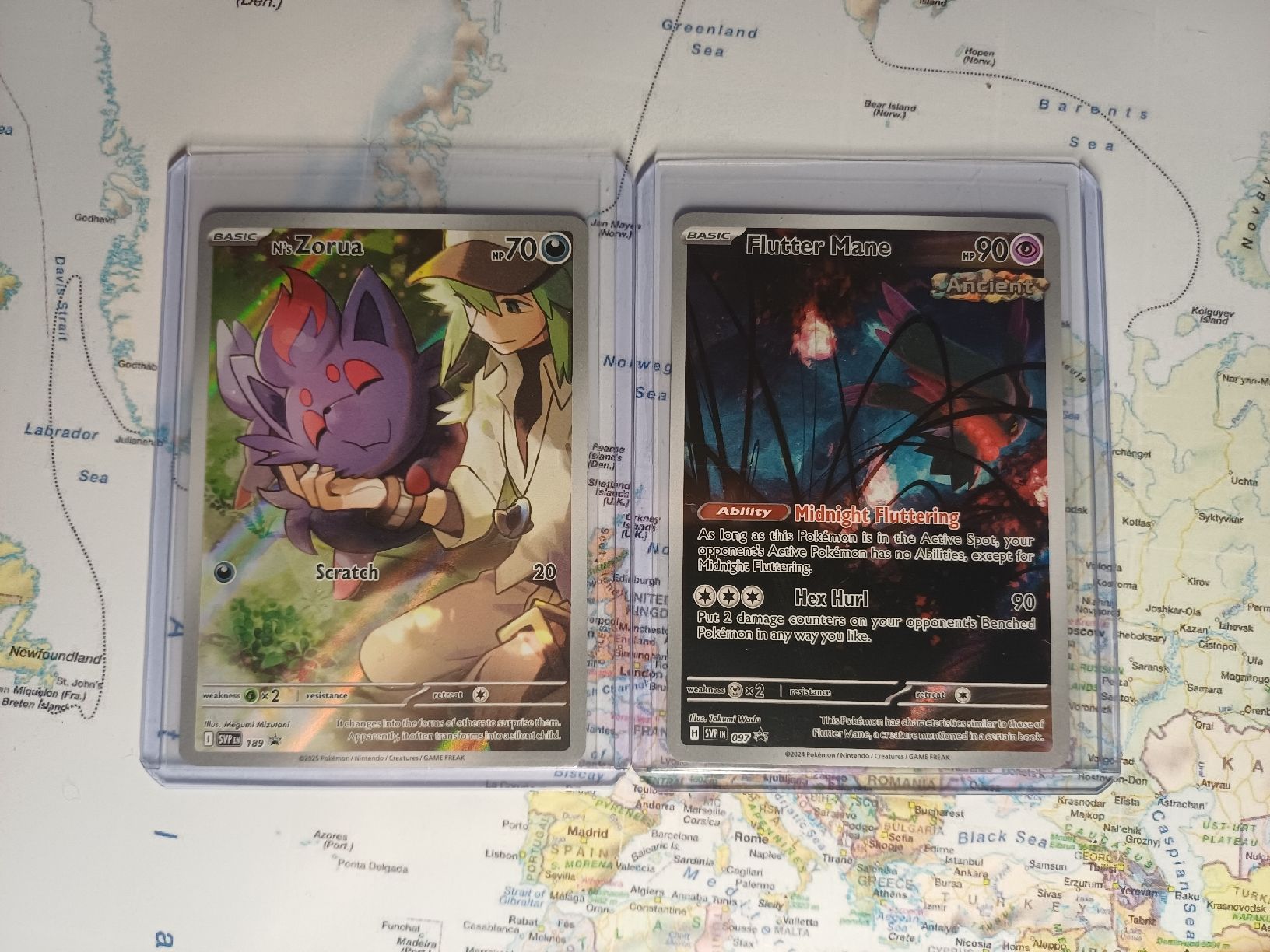 Pokemon SVP - 2 Scarlet and Violet Promo Karten (Neu (gemäss ...