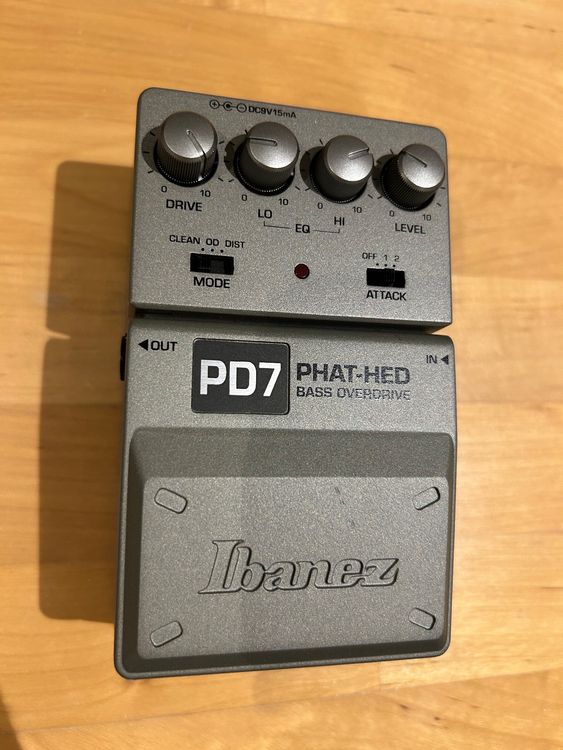 Ibanez PD7 Phat-Hed E-Bass Verzerrer Overdrive (Gebraucht) in Zürich ...