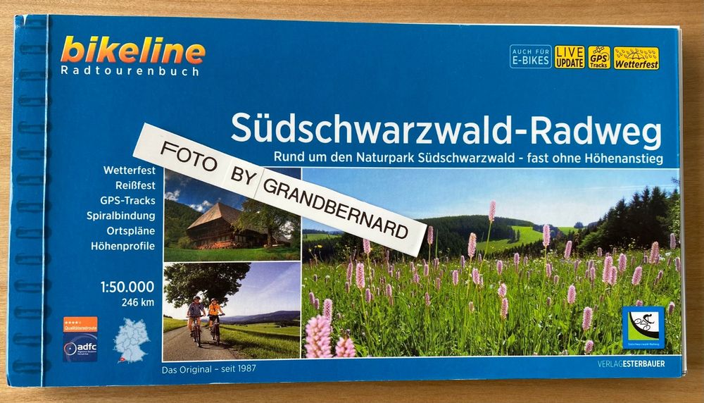 Esterbauer Bikeline Radtourenbuch Südschwarzwald-Radweg (Gebraucht) in Wichtrach für CHF 7 – mit ...