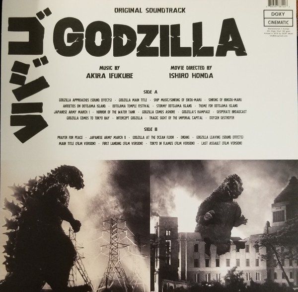 Akira Ifukube – Godzilla- Original soundtrack New Reissue | Kaufen auf ...