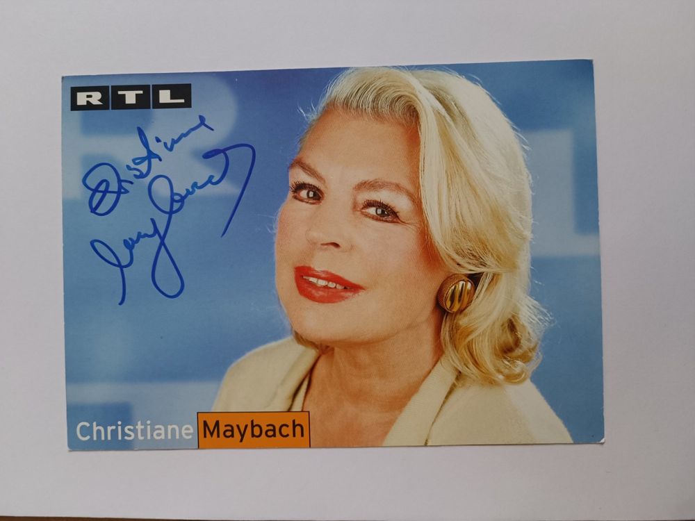 Christiane Maybach - handsigniert (Gebraucht) in Menziken für CHF 4.9 ...