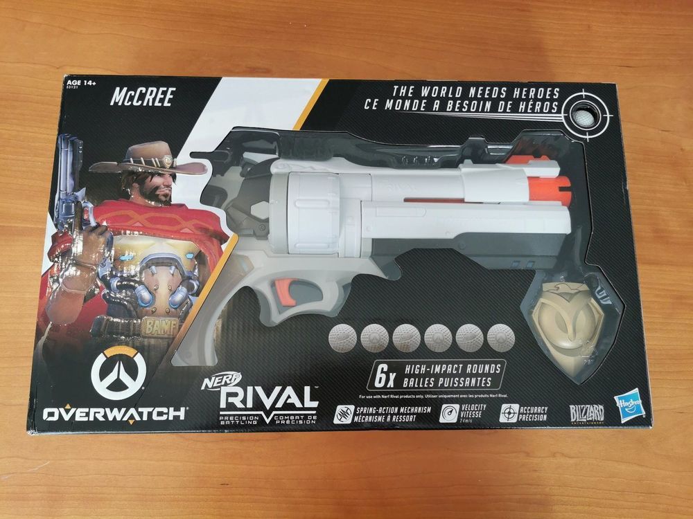 Nerf Rival Overwatch McCree (Neu und originalverpackt) in Küblis für ...