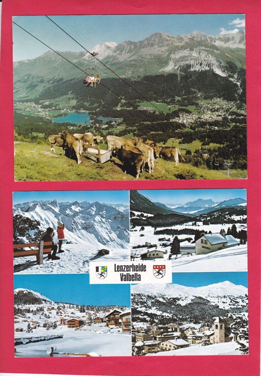 6 Ansichtskarten Lenzerheide (Gebraucht) in Oberhelfenschwil für CHF 4 – mit Lieferung auf ...