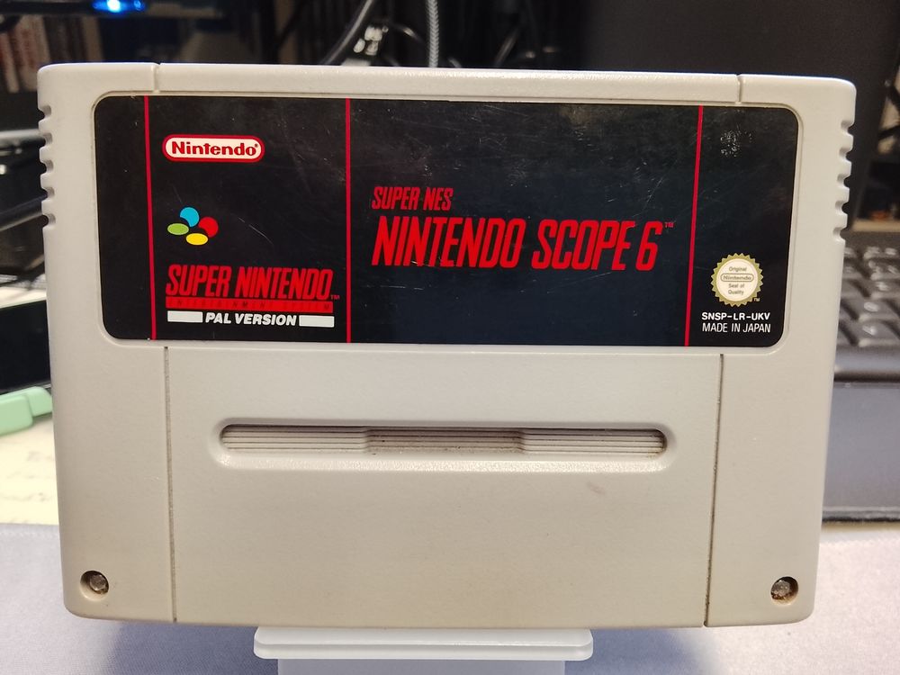 Super Nintendo SNES - Nintendo Scope 6 - Top Zustand! (Gebraucht) in ...