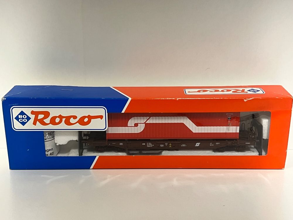 Roco 46573 Containertragwagen ÖBB (Neu und originalverpackt) in ...