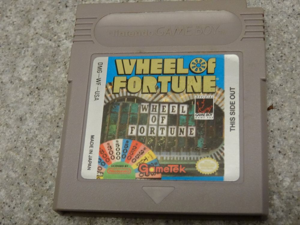 Wheel of Fortune GAMEBOY | Kaufen auf Ricardo
