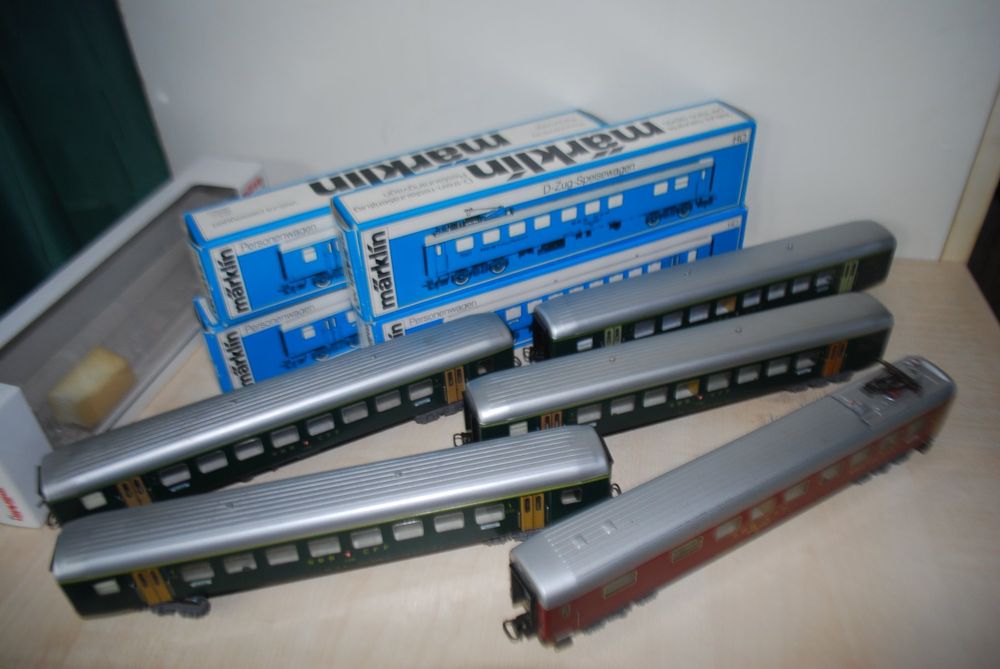 Märklin 4066 / 4068 SBB / CFF EW II Personenzug 5- teilig (Gebraucht ...