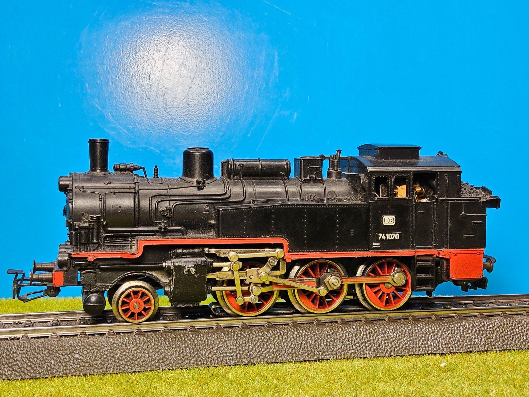 Märklin 3095 _ Tenderlokomotive BR 74 _ Dampflokomotive _ H0 (Defekt ...