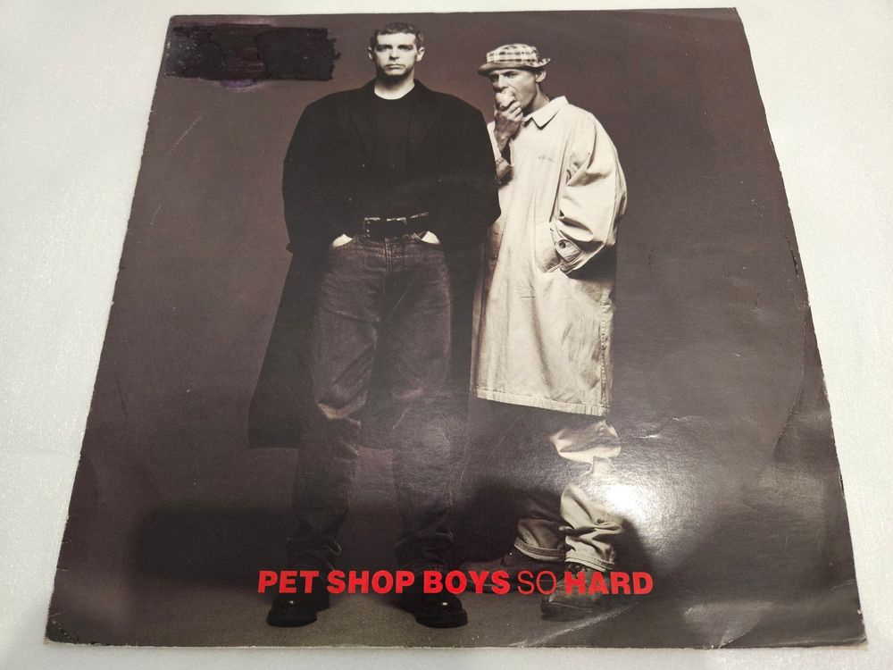 Pet Shop Boys – So Hard (Maxi, House, Synth-pop) (Gebraucht) in Uster ...
