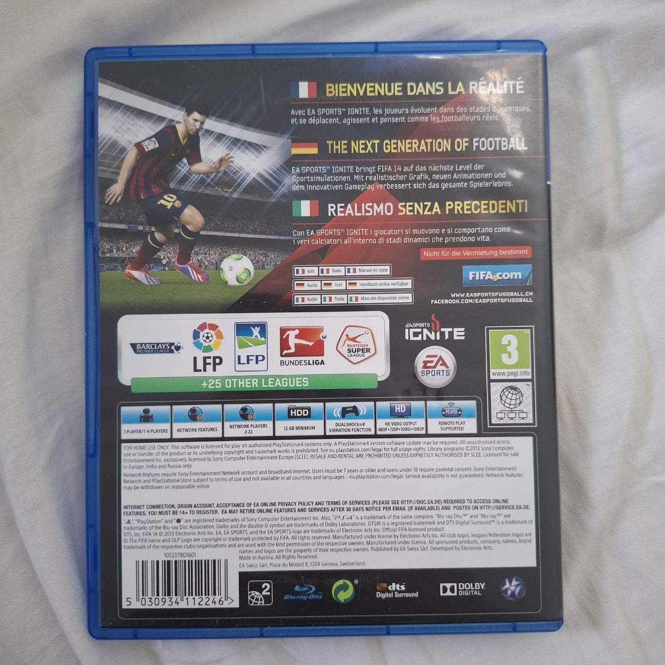 Fifa 14 PS4 Game Disc (Gebraucht) in St. Gallen für CHF 4.5 – mit ...