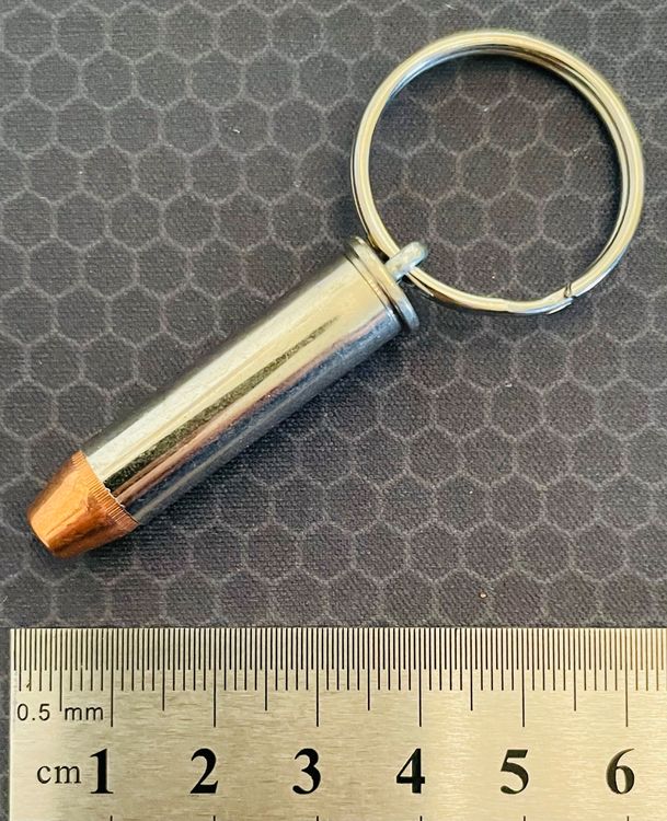 Schlüsselanhänger Patrone 357 Magnum Key Chain Bullet (Neu und ...
