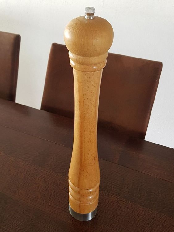 Luxus Große Pfeffermühle Holz Fotos