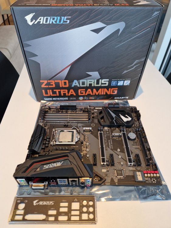 Gigabyte Aorus Z370 Ultra Gaming mit Intel I7-8700k CPU (Gebraucht) in Bad Zurzach für CHF 215 ...